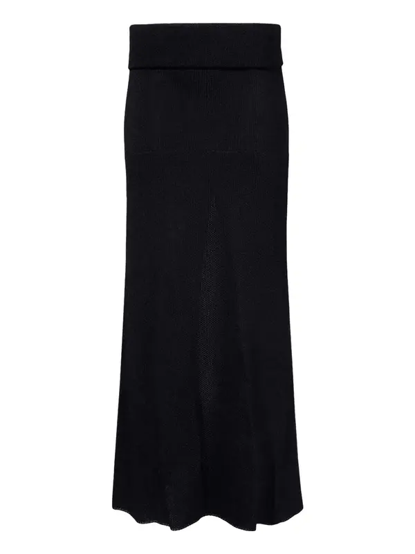 Proenza Schouler Avalon Midi Skirt - Black