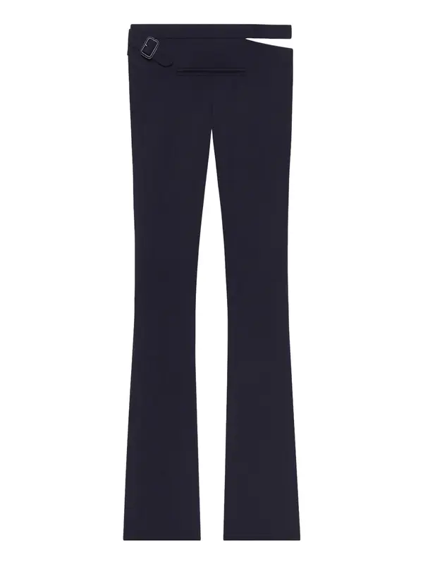 COURREGES Slash Trousers - Black