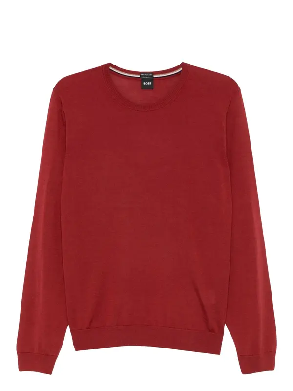BOSS Leno Sweater - Red