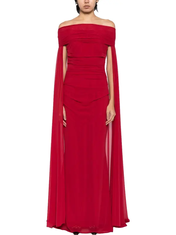 Talbot Runhof Bortolo4 Evening Gown - Red