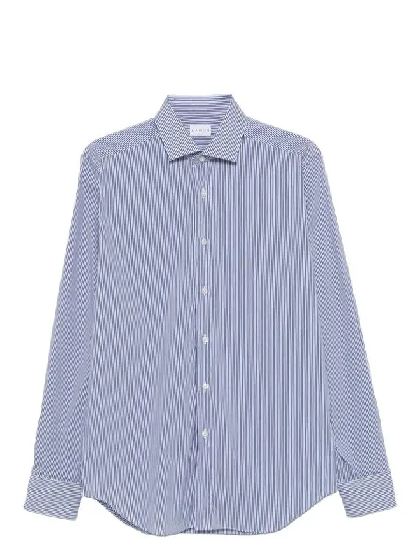 XACUS Striped Shirt - Blue