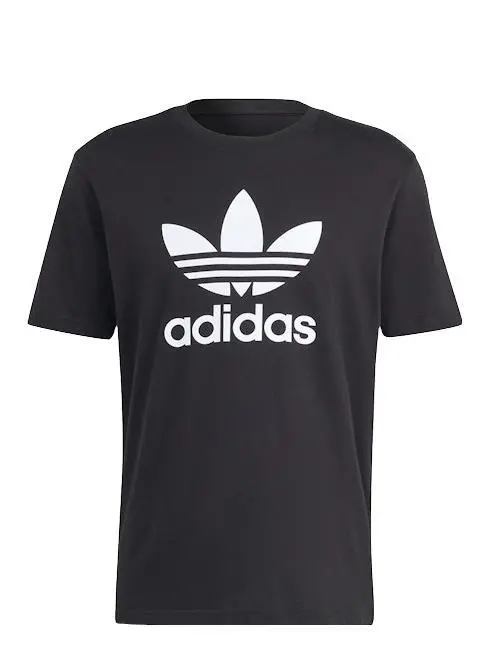 Adidas Adicolor Trefoil Tee Shirt - Black