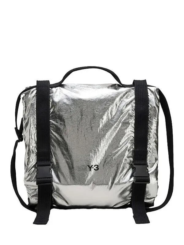 Adidas Y3 Beach Towel Bag - Silver