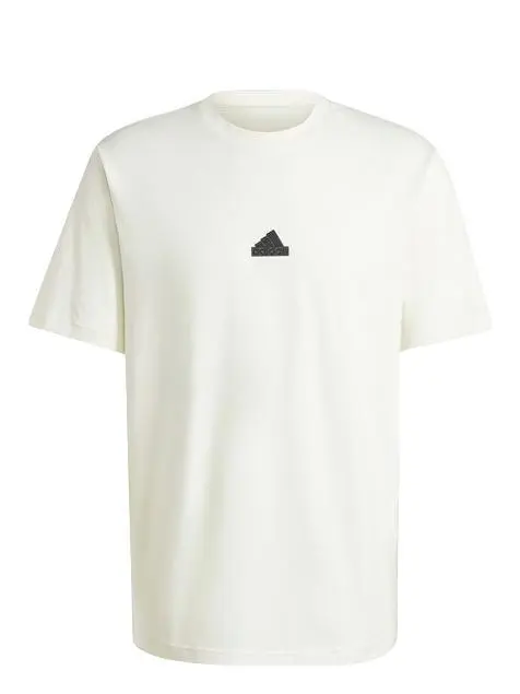 Adidas City Escape Graphic Tee Shirt - Off White