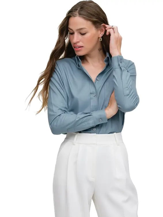 SARAH ALEXANDRA Weekend Shirt - Blue