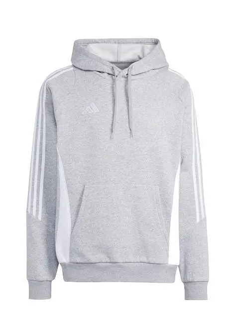 Adidas Tiro 24 Sweat Hoodie - Medium Grey Heather/white