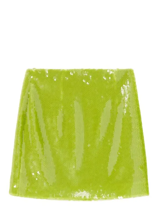 16Arlington Este Sequin Mini Skirt - Yellow