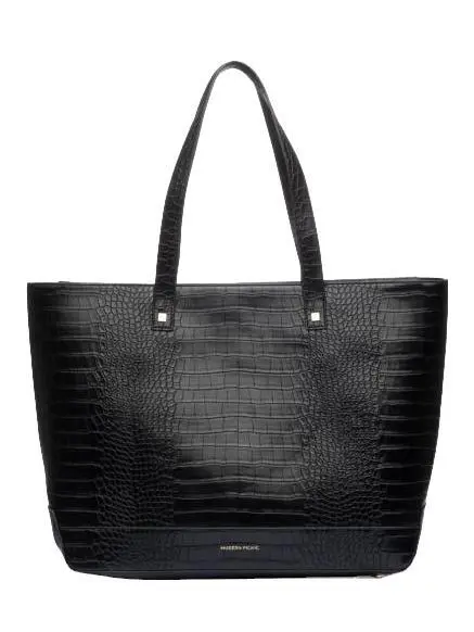 MODERN PICNIC The Tote - Black Croc