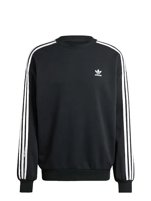 Adidas Adicolor Oversized Crew Sweatshirt - Black