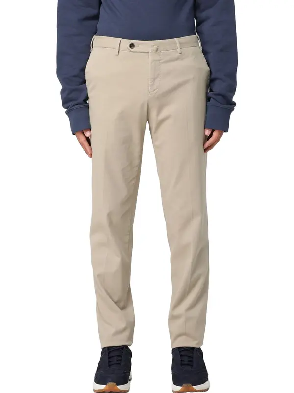 PT TORINO Straight Leg Pants - Beige