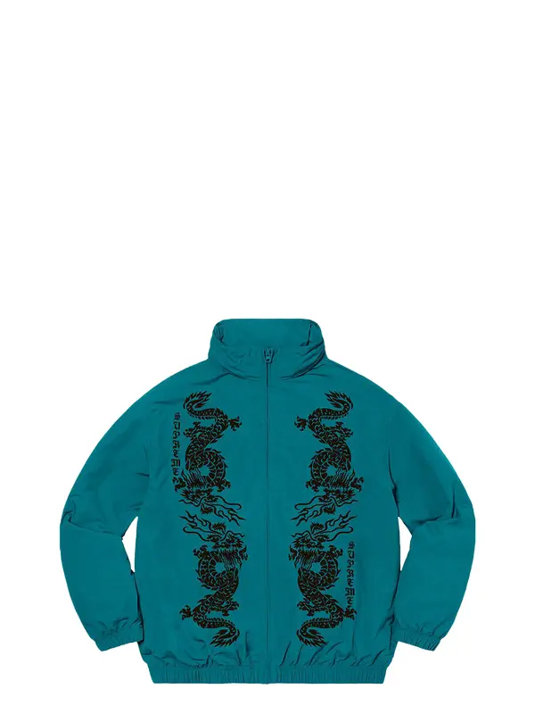 Supreme Dragon Track Jacket - Teal
