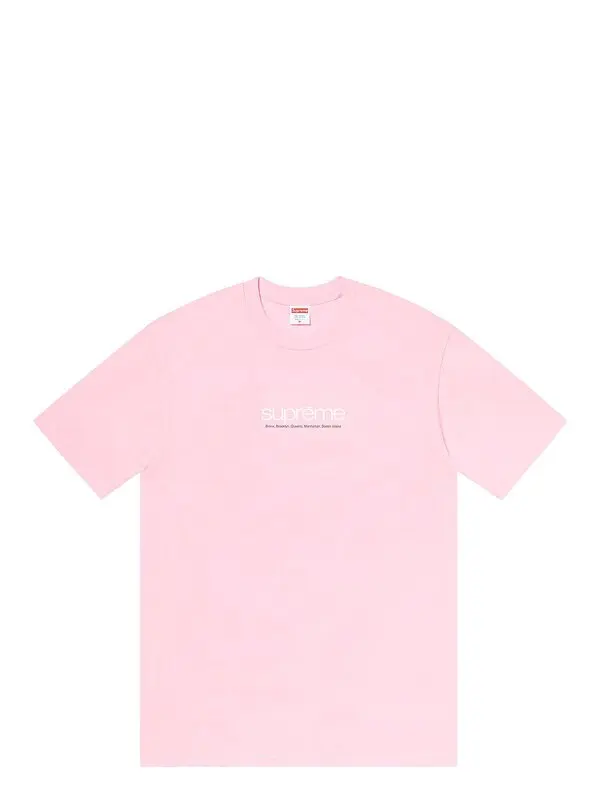 Supreme Five Boroughs Tee 'light - Pink