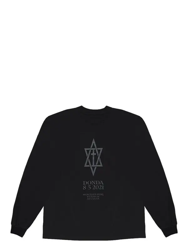 KANYE WEST Donda Long-sleeve - Black