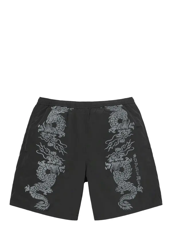 Supreme Dragon Water Short - Black