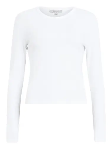 ALLSAINTS Stevie Long-sleeve T-shirt - Optic White