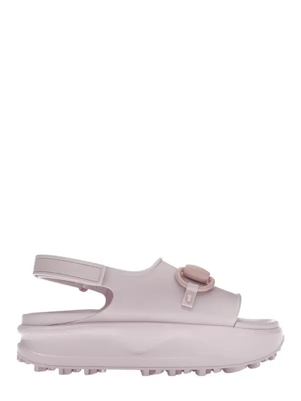 Gucci Interlocking G Platform Sandal - Light Pink