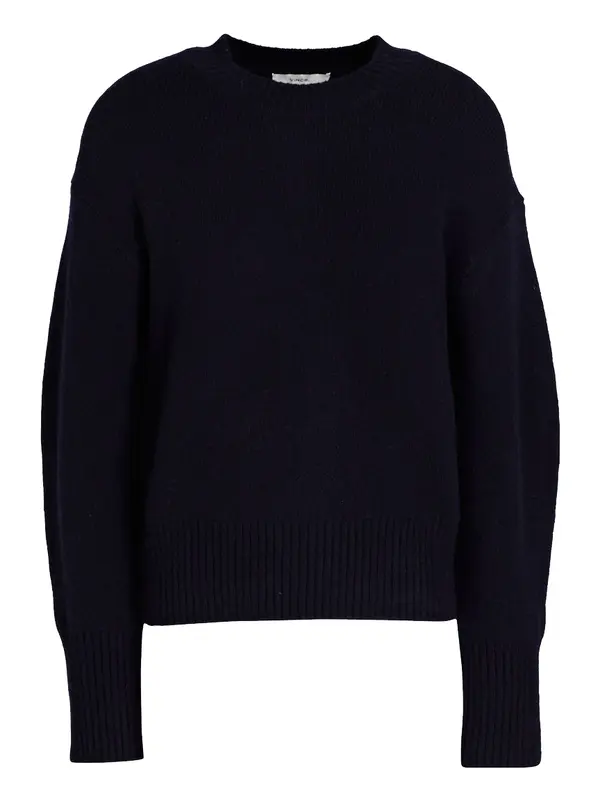 Vince Wool-blend Knit Sweater - Midnight Blue