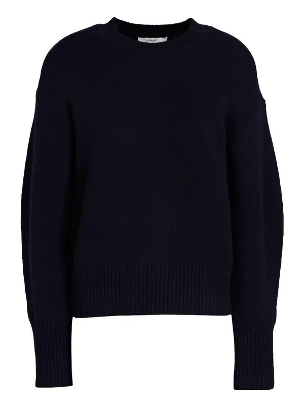 Vince Wool-blend Knit Sweater - Midnight Blue