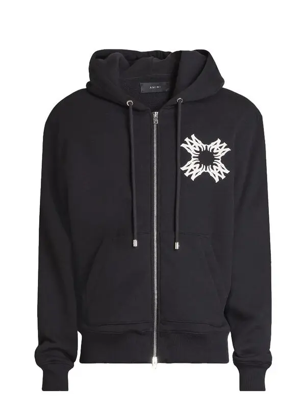 Amiri Ma Quad Full-zip Hoodie - Black
