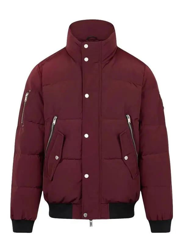 Moose Knuckles High Point Bomber Jacket - Beet