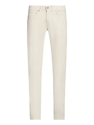 DONDUP Pants Size Cotton, Elastane - Off White