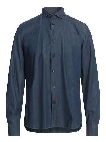 P.H SPORT P. H Sport Shirt Size Cotton - Blue