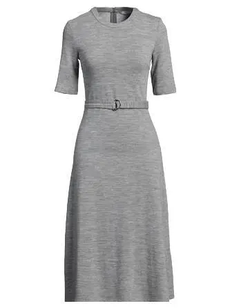 Peserico Midi Flared Dress - Grey
