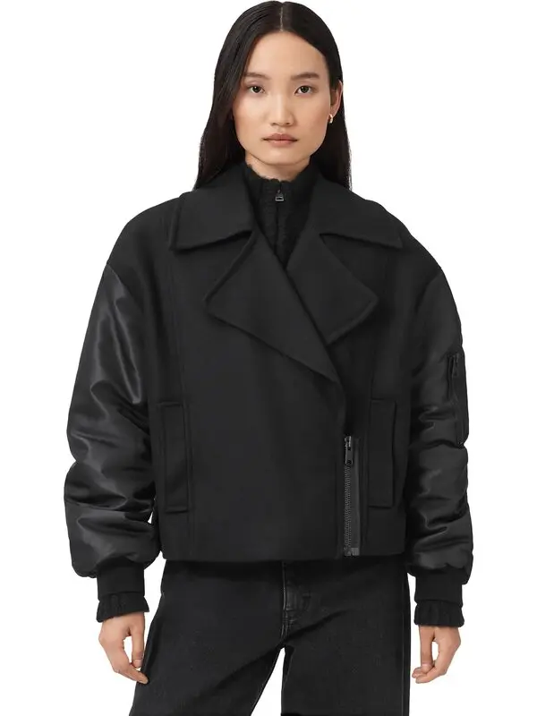 ALLSAINTS Orla Wool Jacket - Black