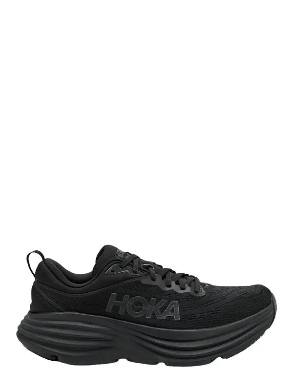 HOKA® Bondi 8 Mesh Sneakers - Black