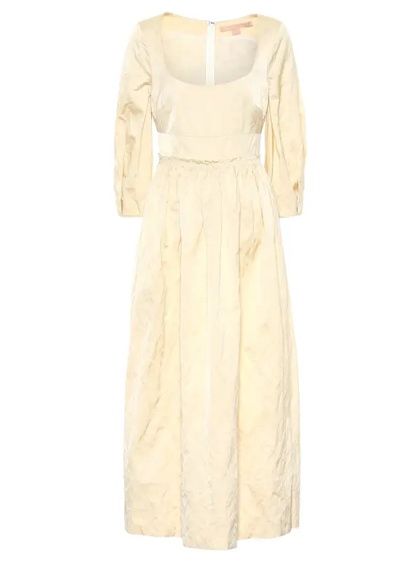 Brock Collection Ondina Midi Dress - Beige