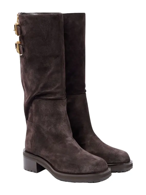 JIMMY CHOO Brooklyn Kb 50 Knee-high Boots - Brown