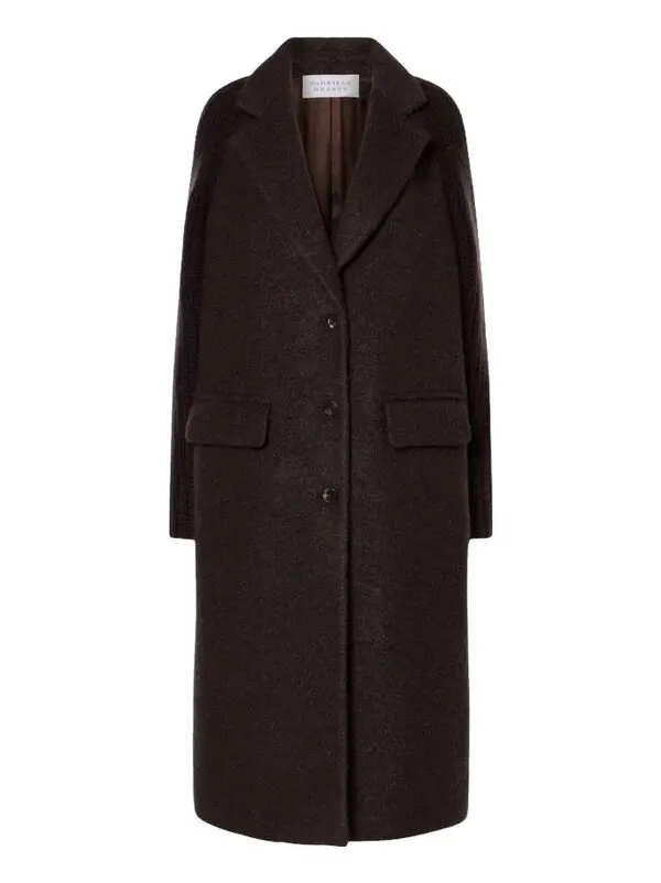 Gabriela Hearst Charles Cashmere, Wool, And Silk Coat - Brown