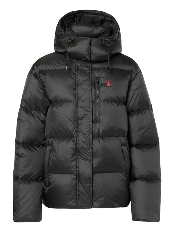 Polo Ralph Lauren Logo Down Jacket - Black