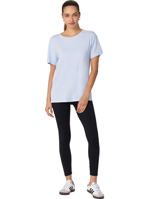 REBODY Essentials Oversized Top - Baby Blue