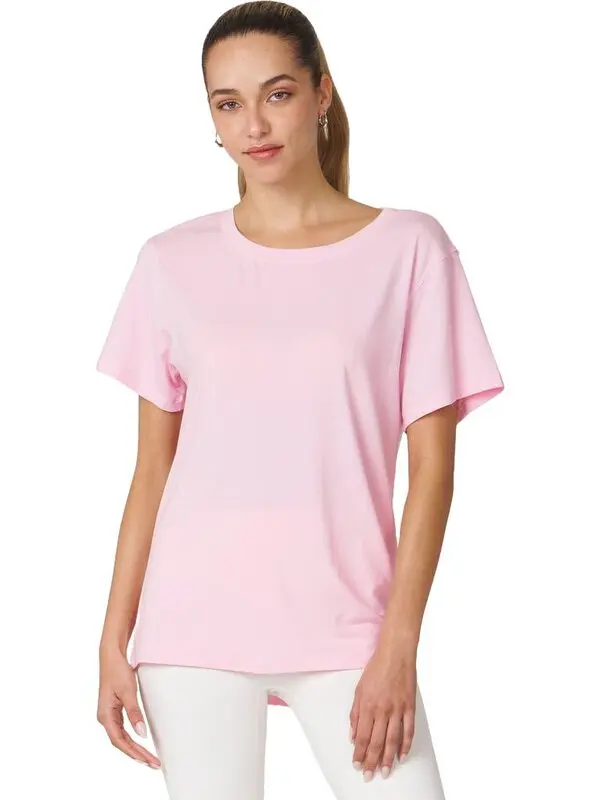 REBODY Essentials Oversized Top - Pink