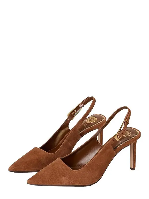 Vince Camuto Brendie Slingback High Heel Pumps - Brown