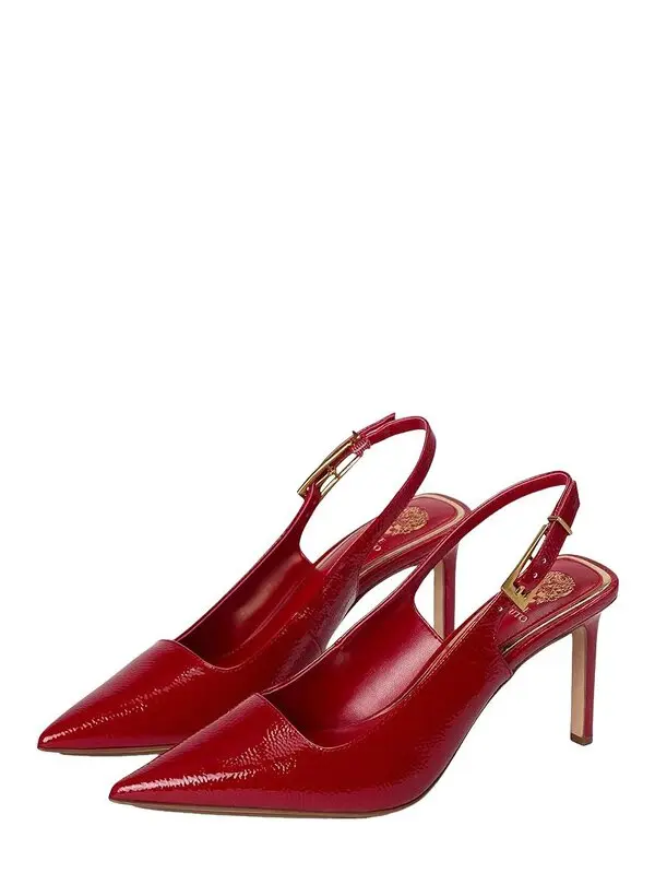 Vince Camuto Brendie Slingback High Heel Pumps - Orange