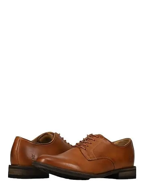 THE FRYE COMPANY Tyler Flex Oxford Wing Tip Shoes - Yellow