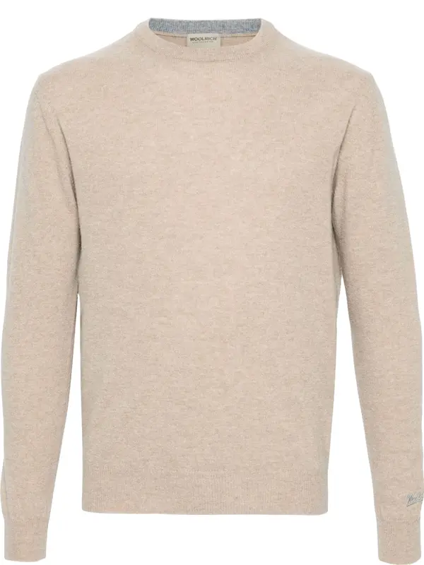 Woolrich Crew-neck Sweater - Neutrals