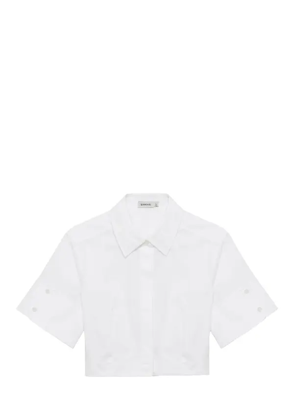Simkhai Sabrina Shirt - White