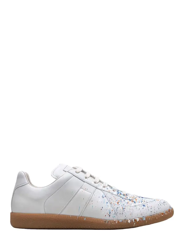 MAISON MARGIELA Replica Splatter Sneakers - White