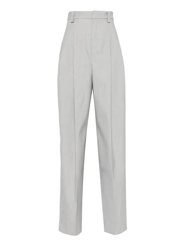 Jacquemus Le Pantalon Curzio Trousers - Grey