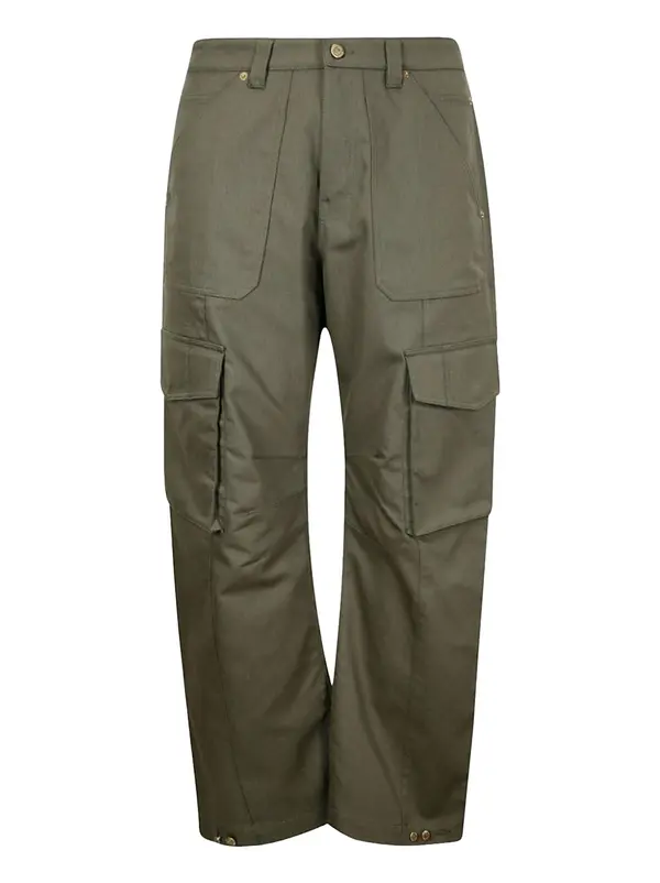 Golden Goose Star Detail Cargo Trousers - Green