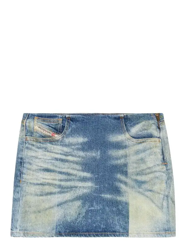 DIESEL® De-pra Mini Skirt - Blue