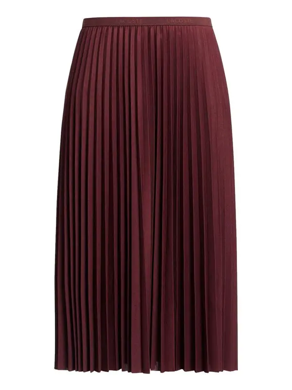 Lacoste Pleated Skirt - Red
