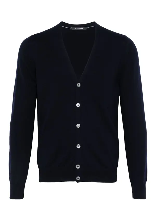 Tagliatore Kieran Cardigan - Blue
