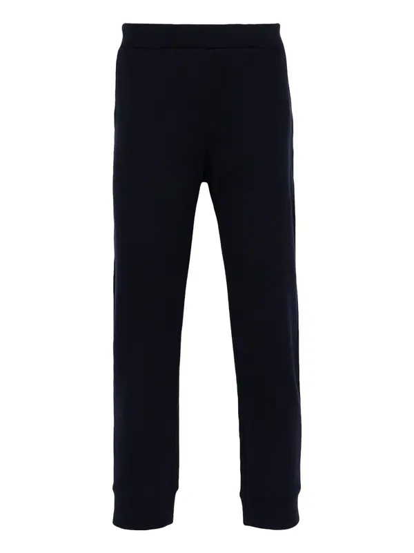 Corneliani Cotton Track Pants - Blue