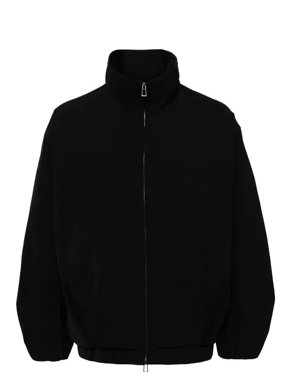 SONGZIO Volume Dart Mock-neck Jacket - Black
