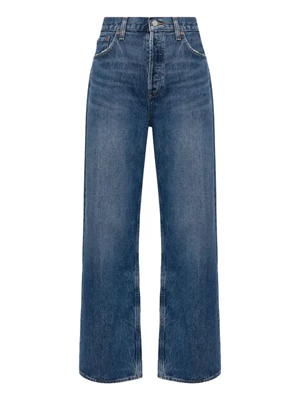 AGOLDE Slung Baggy Jeans - Blue