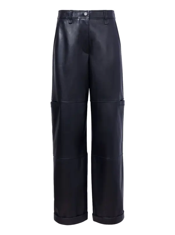 Proenza Schouler White Label Mason Trousers - Black